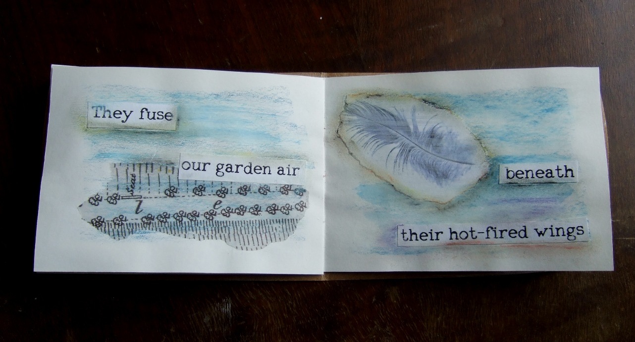 Swifts, a poem, a handmade book – JEAN ATKIN