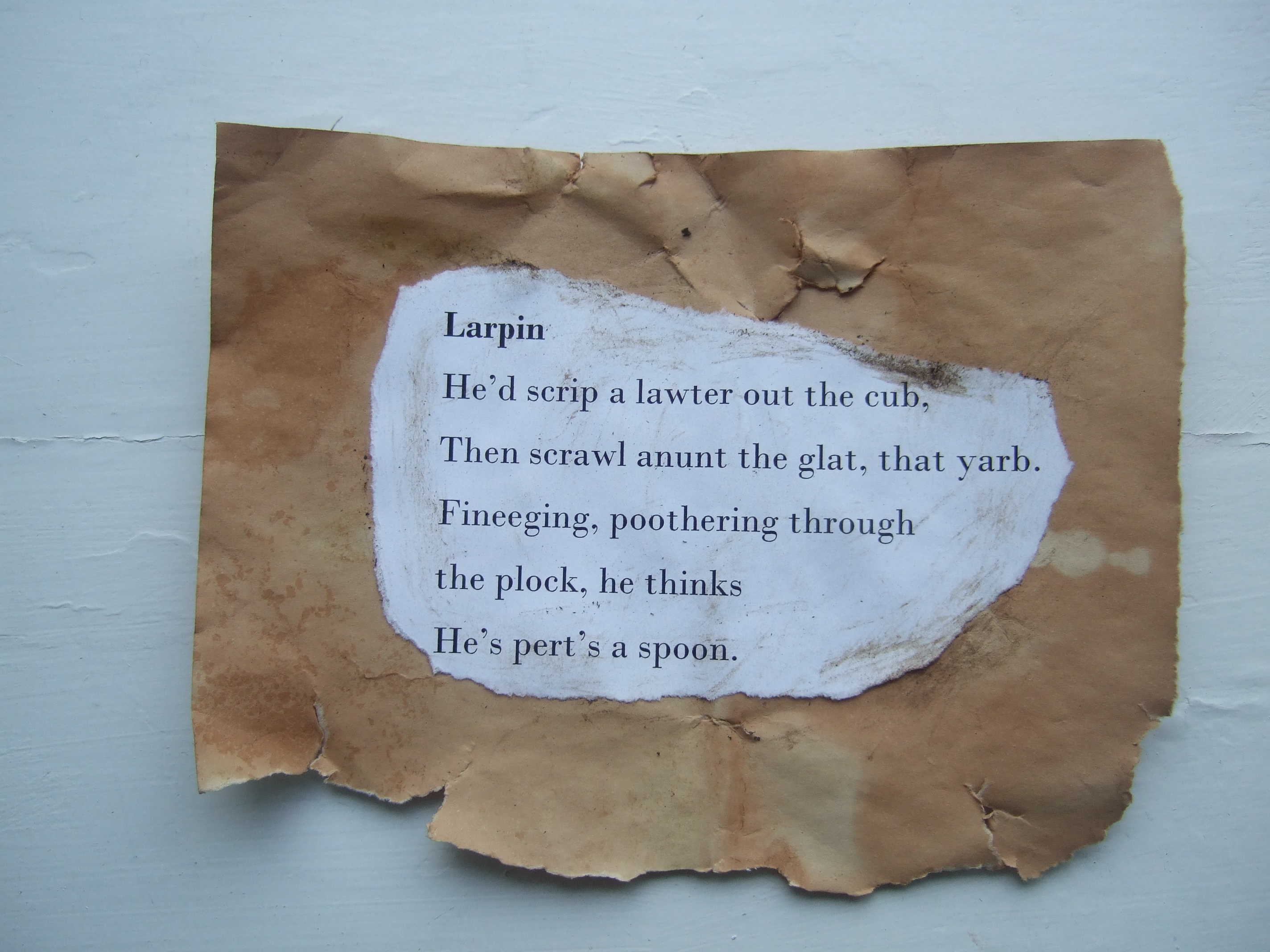 A Tramp of Poets for Arvon – JEAN ATKIN